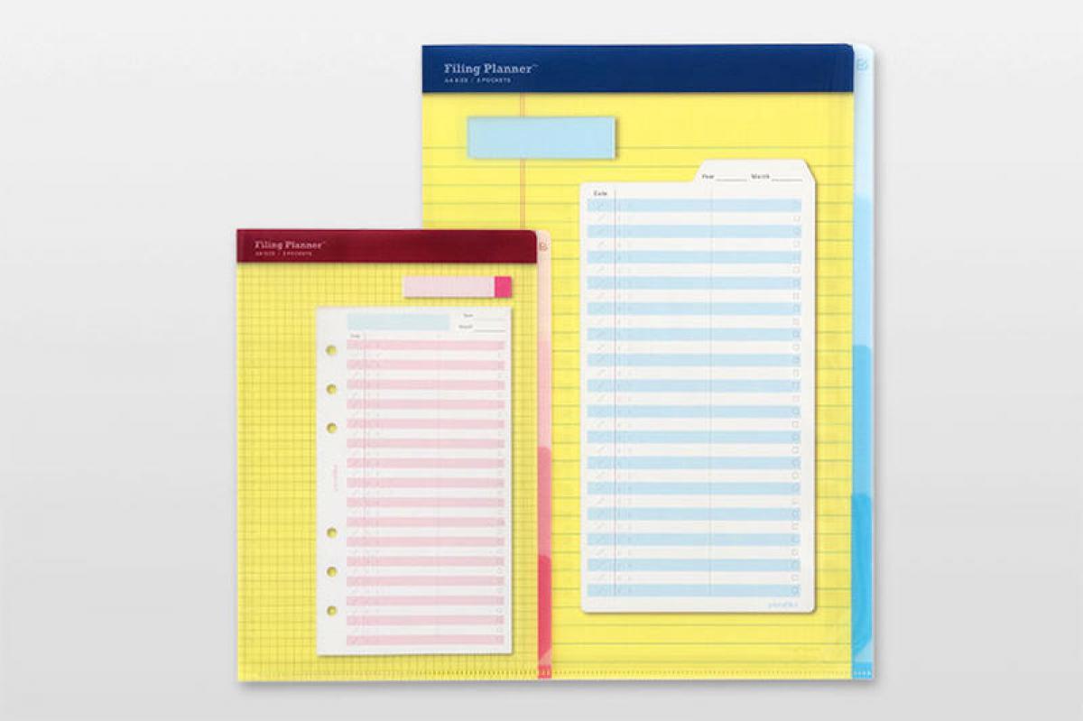 【新製品】新発想のスケジュール管理ツール「Filing Planner」｜